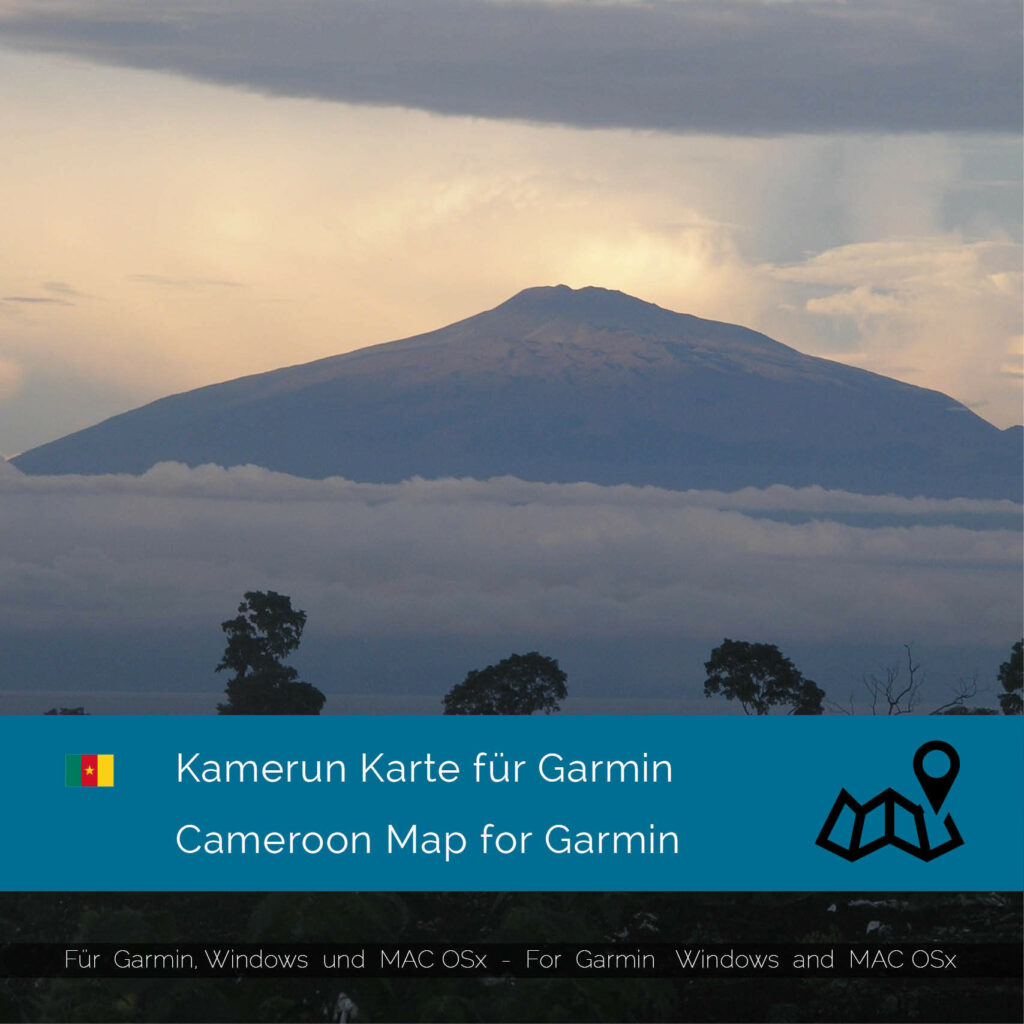 Cameroon - Download Map for Garmin PC & MAC