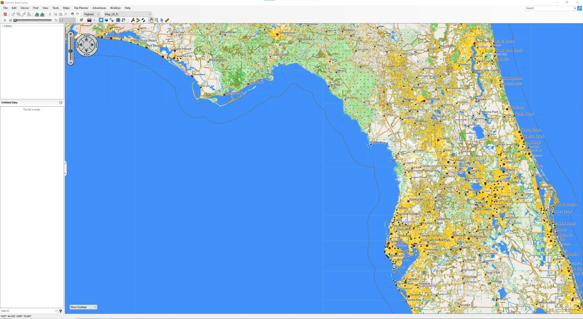 Custom Routes Basecamp - Garmin Worldmaps - Map Shop