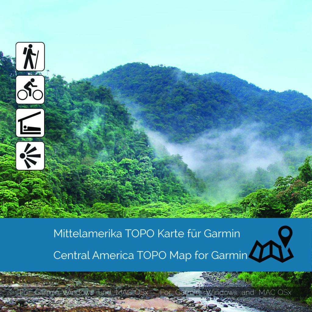 Mexico (Amerika) - Download GPS Map for Garmin