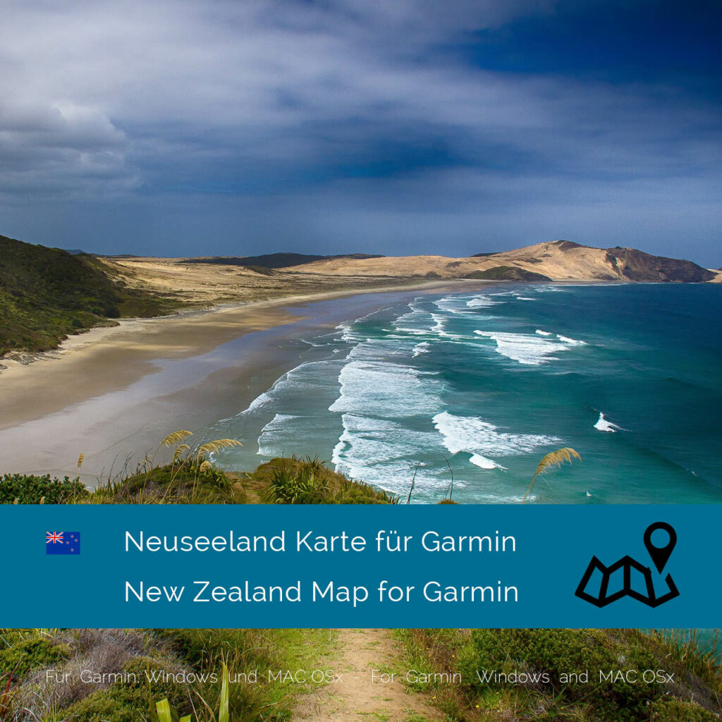 New Zealand - Download GPS Map for Garmin