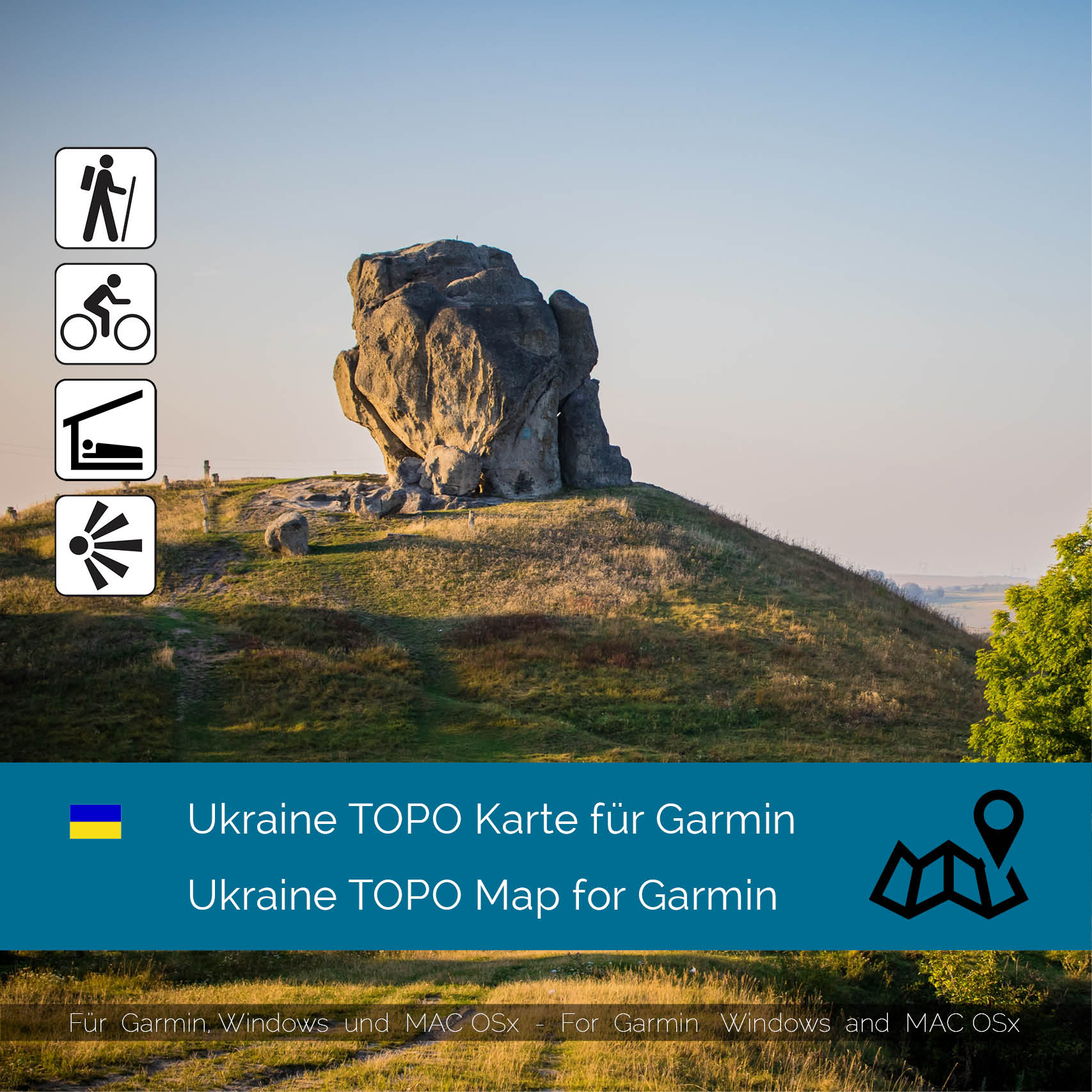 Download topographic map Ukraine for Garmin | Garmin WorldMaps
